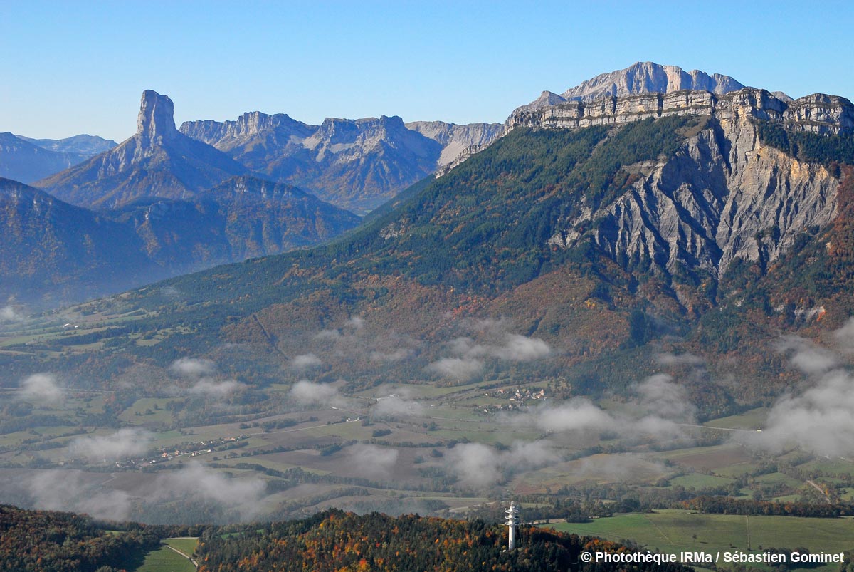 SINARD : glissement de terrain - Catastrophes naturelles - Vue aérienne ...