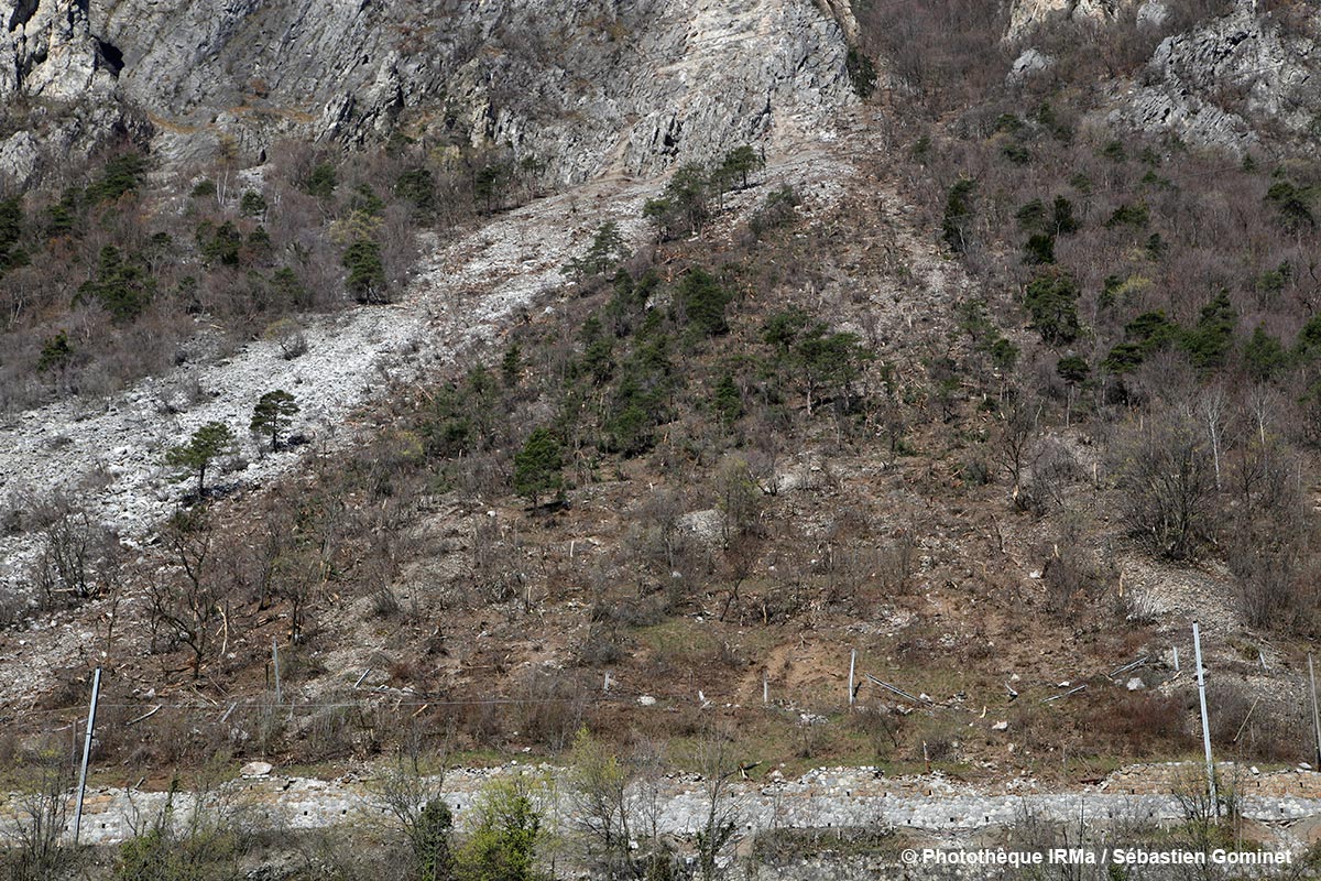 MOUTIERS : éboulement - Catastrophes naturelles - Eboulement sur la ...