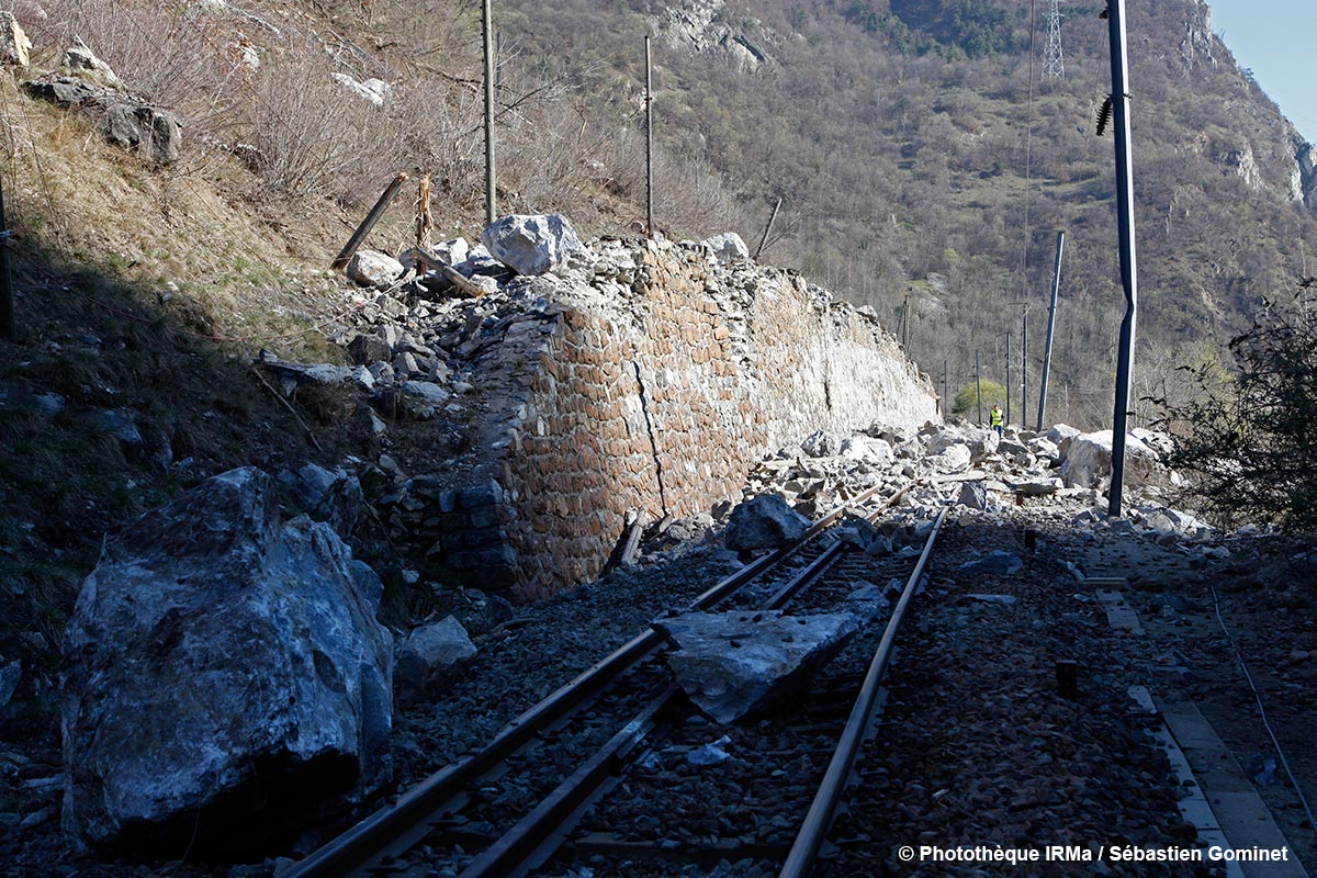 MOUTIERS : éboulement - Catastrophes naturelles - Eboulement sur la ...