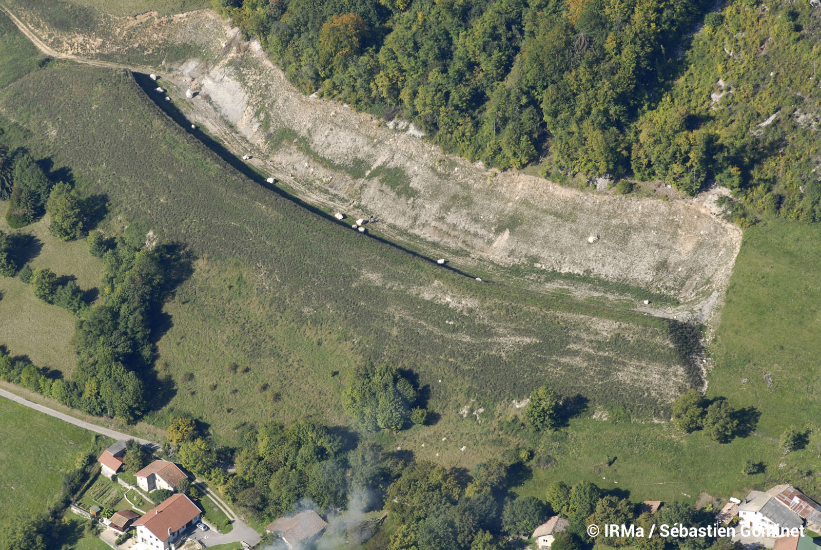 SAINT MARTIN LE VINOUX : éboulement - Catastrophes naturelles - Vue ...