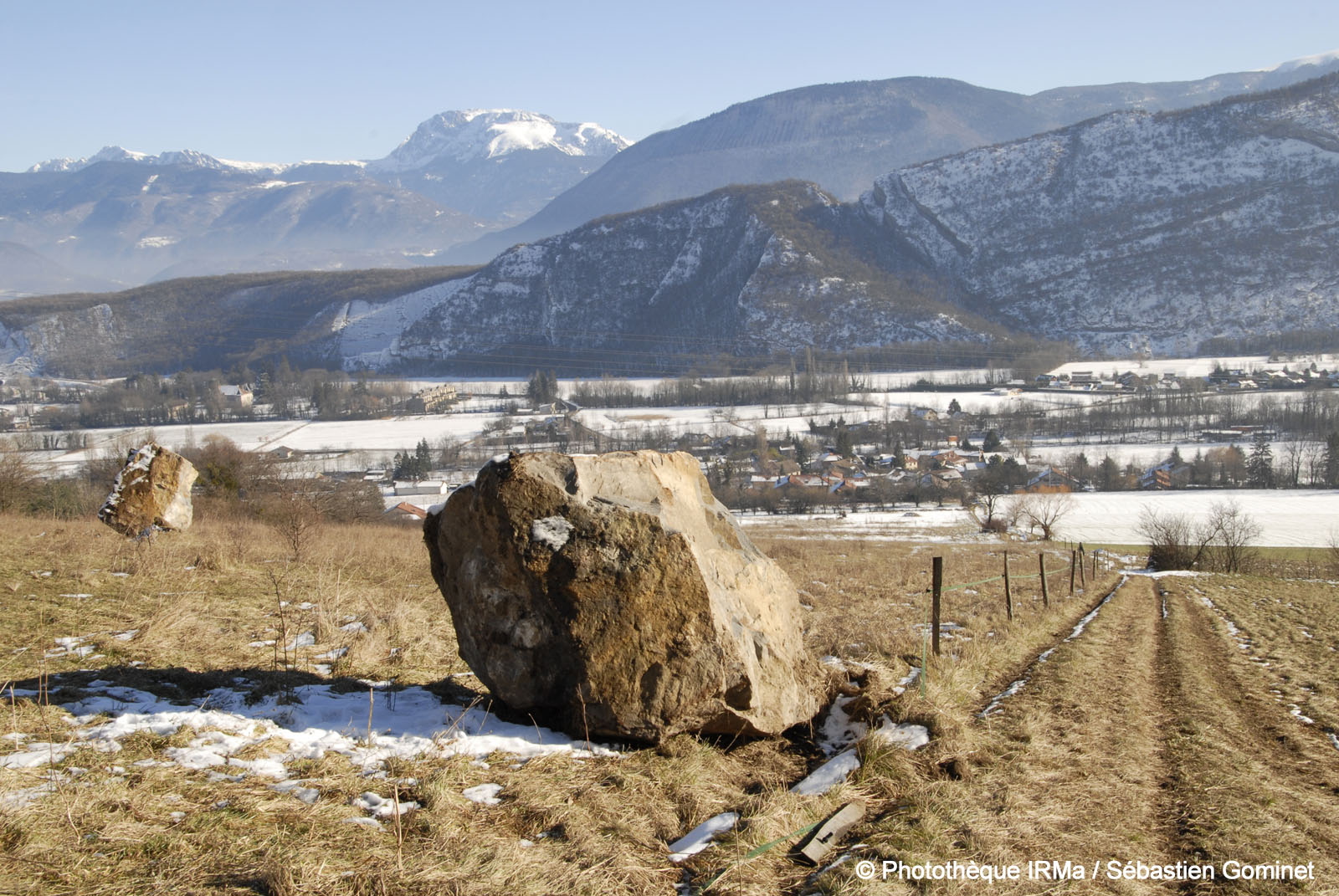 SAINT PAUL DE VARCES : éboulement - Catastrophes naturelles - Vue ...